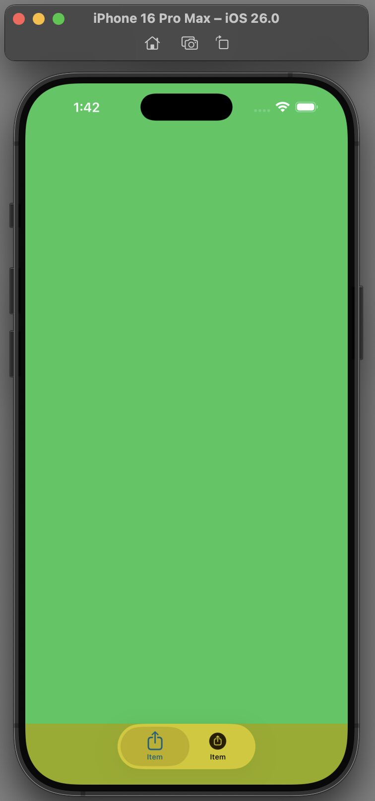 WWDC25発表の iOS 26 “Liquid Glass” を実機検証 ─ Storyboard タブバーはこう変わる！ | エンジニアパパブログ